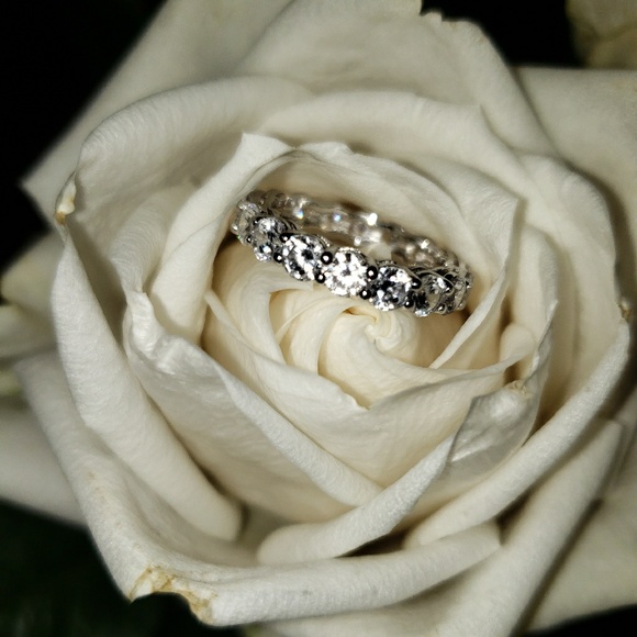 Swarovski | Jewelry | 8k Infinity Swarovski Diamond Ring | Poshmark